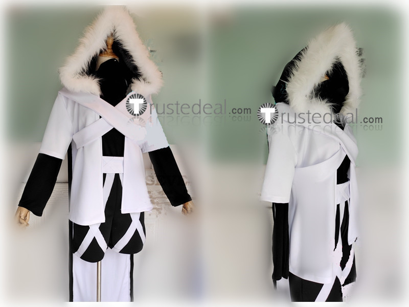 Undertale XTale Sans XSans Cross White Black Cosplay Costume