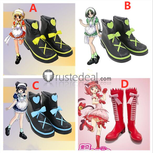 Tokyo Mew Mew Ichigo Minto Retasu Bu-Ling Huang Maid Red Blue Cosplay ...