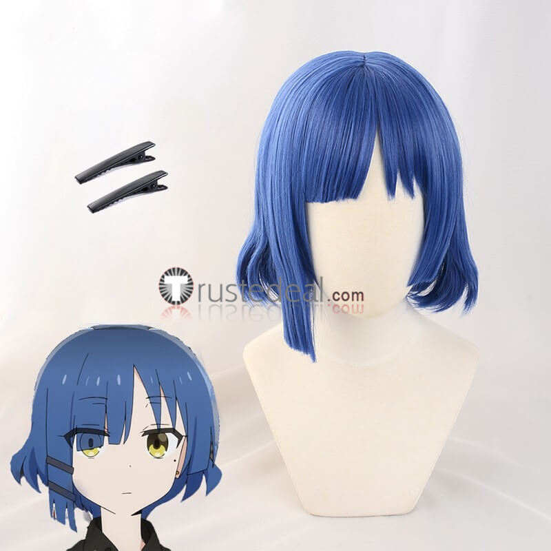 Bocchi the Rock Hitori Nijika Ryo Ikuyo Red Blue Pink Blonde Cosplay Wigs