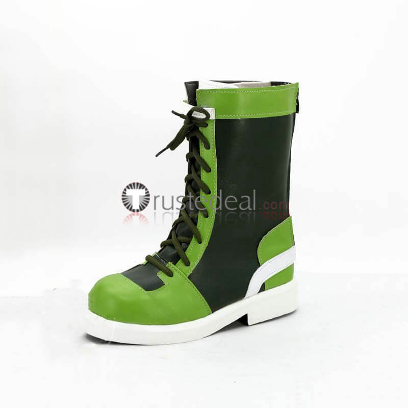 The King of Fighters Leona Heidern Green Cosplay Costume