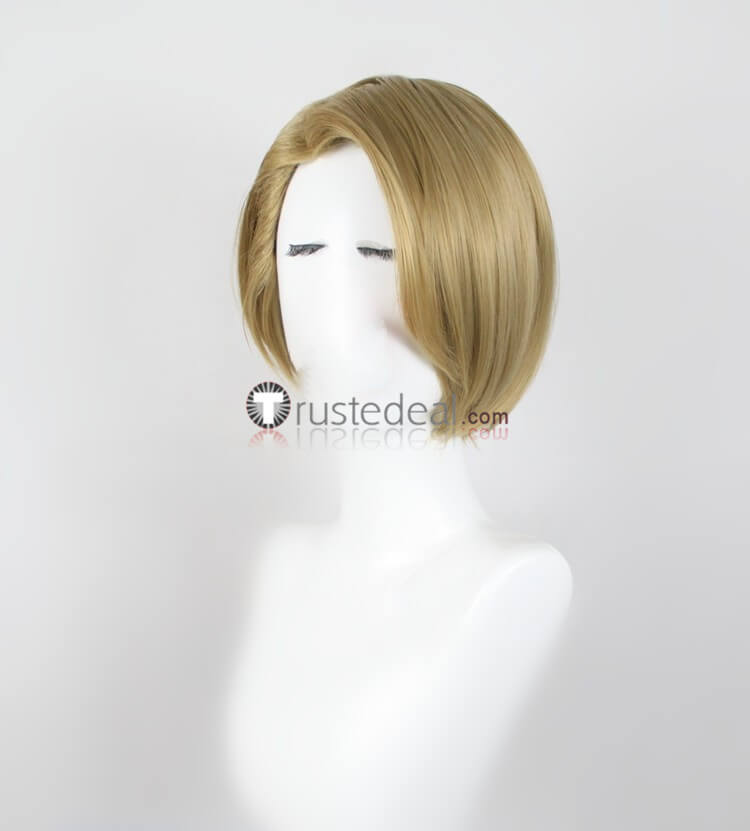 Resident Evil Leon Scott Kennedy Jill Valentine Piers Nivans Cosplay Wig