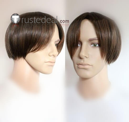 Resident Evil Leon Scott Kennedy Jill Valentine Piers Nivans Cosplay Wig