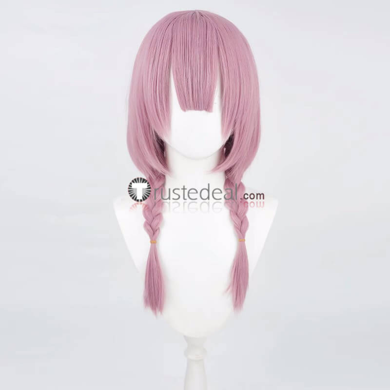 Vtuber Virtual YouTuber KAF Pink White Cosplay Wig