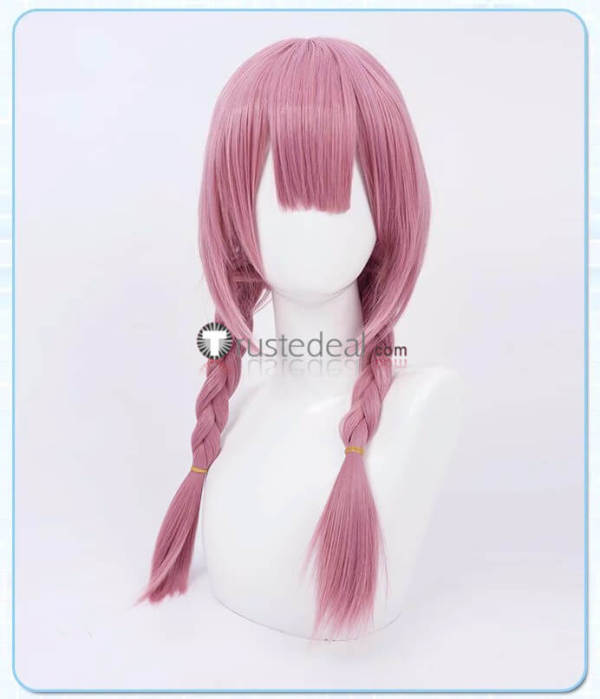 Vtuber Virtual YouTuber KAF Pink White Cosplay Wig
