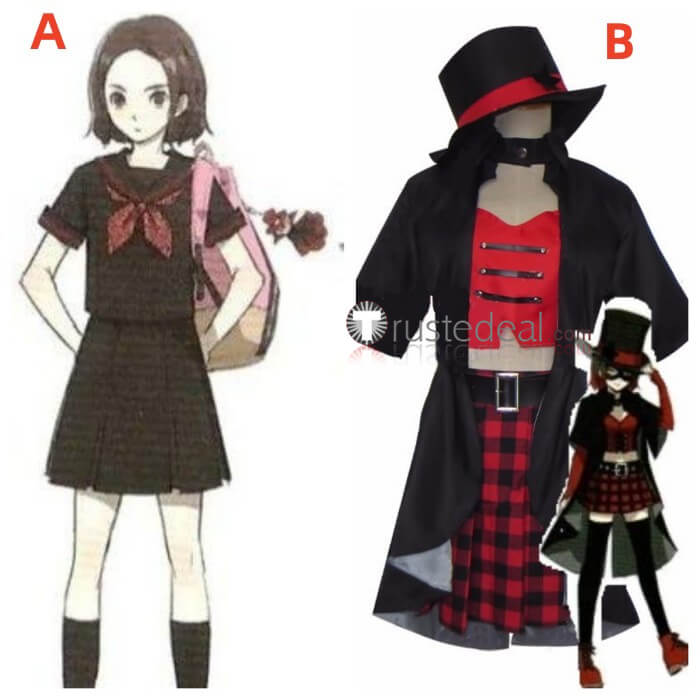 Persona 5 Strikers Shadow Akane Hasegawa Monarch Shool Uniform Cosplay ...
