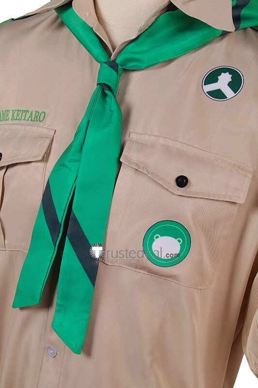 Camp Buddy Keitaro Nagame Taiga Akatora Cosplay Costume