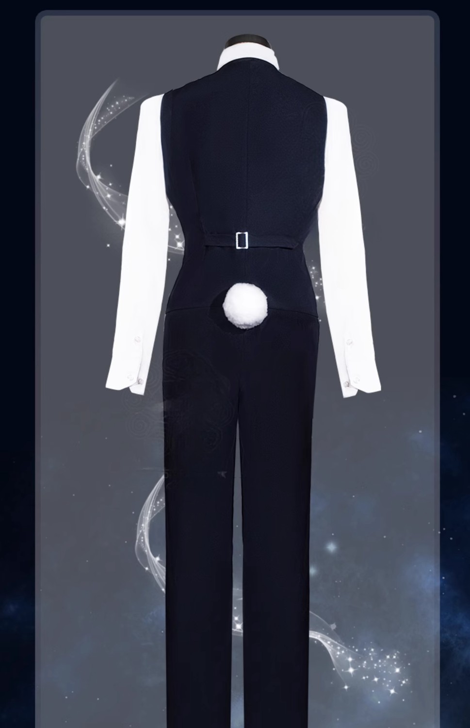 Love and Deepspace Xavier Shen Xinghui Butler Rabbit Bunny Cosplay Costume