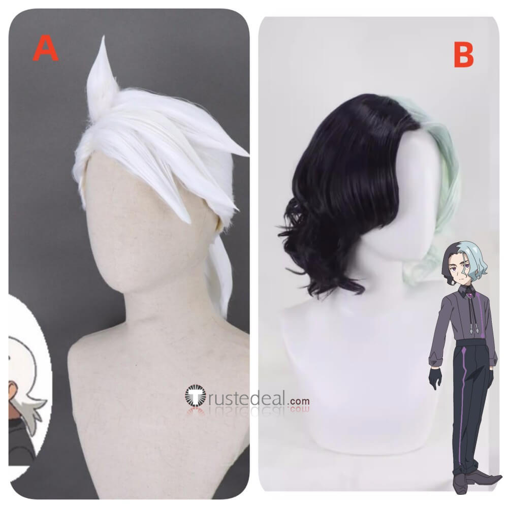 Pokemon Horizons The Series Explorers Organization Amethio Professor Friede Prestyled Cosplay Wig