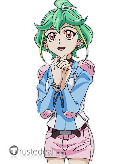 YuGiOh Rin Vector Kamishiro Reginald Kastle Izinski Aigami Blue Green ...