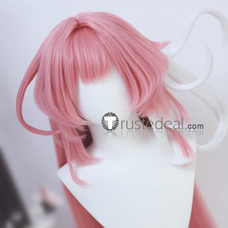 Honkai Star Rail HSR Herrscher of Human Elysia Pink Prestyled Cosplay Wig