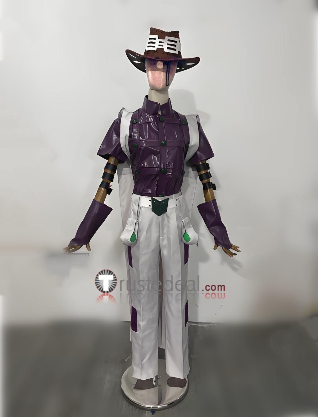 Jojo's Bizarre Adventure Gyro Zeppeli Outfit Cosplay Costume