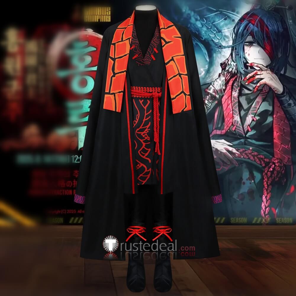 Limbus Company The Lord of Hongyuan Hong Lu Black Red Cosplay Costume