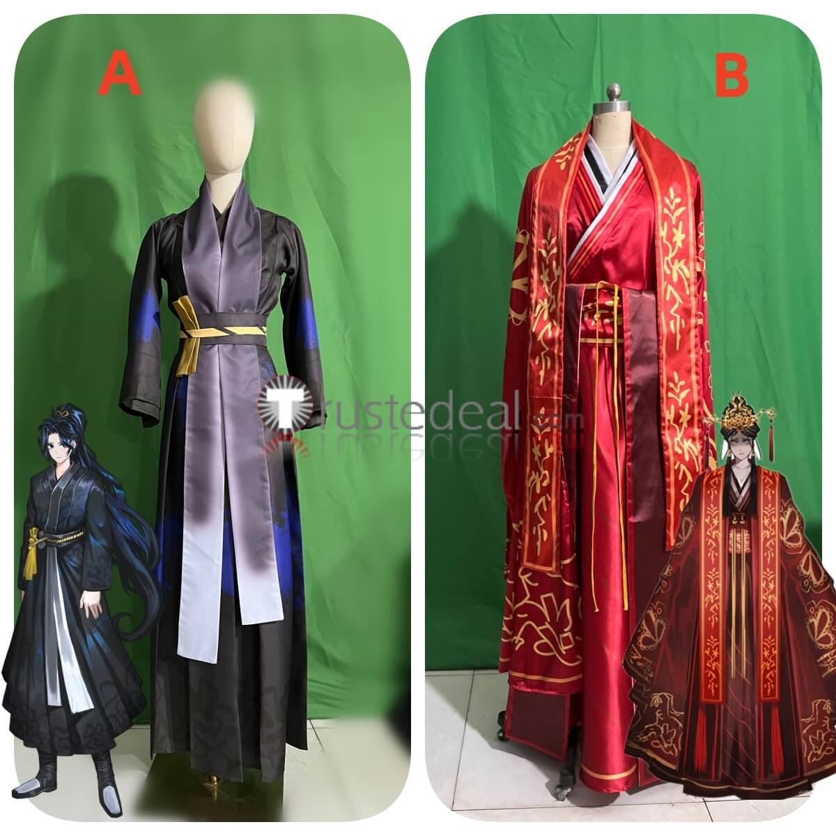 Limbus Daguanyuan Lin Daiyu Jia Yuanchun Red Cosplay Costume