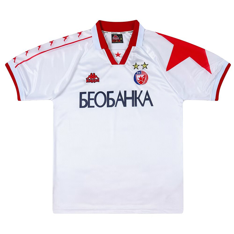 US$ 19.00 - 1995-1997 Crvena Zvezda Away Retro Soccer Jersey (红星队 ...