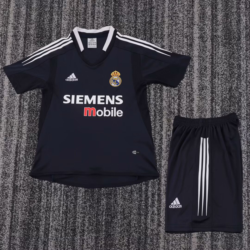 US$ 18.00 - 2004-2005 RMA Away Kids Retro Soccer Jersey - www.spfoot3.com