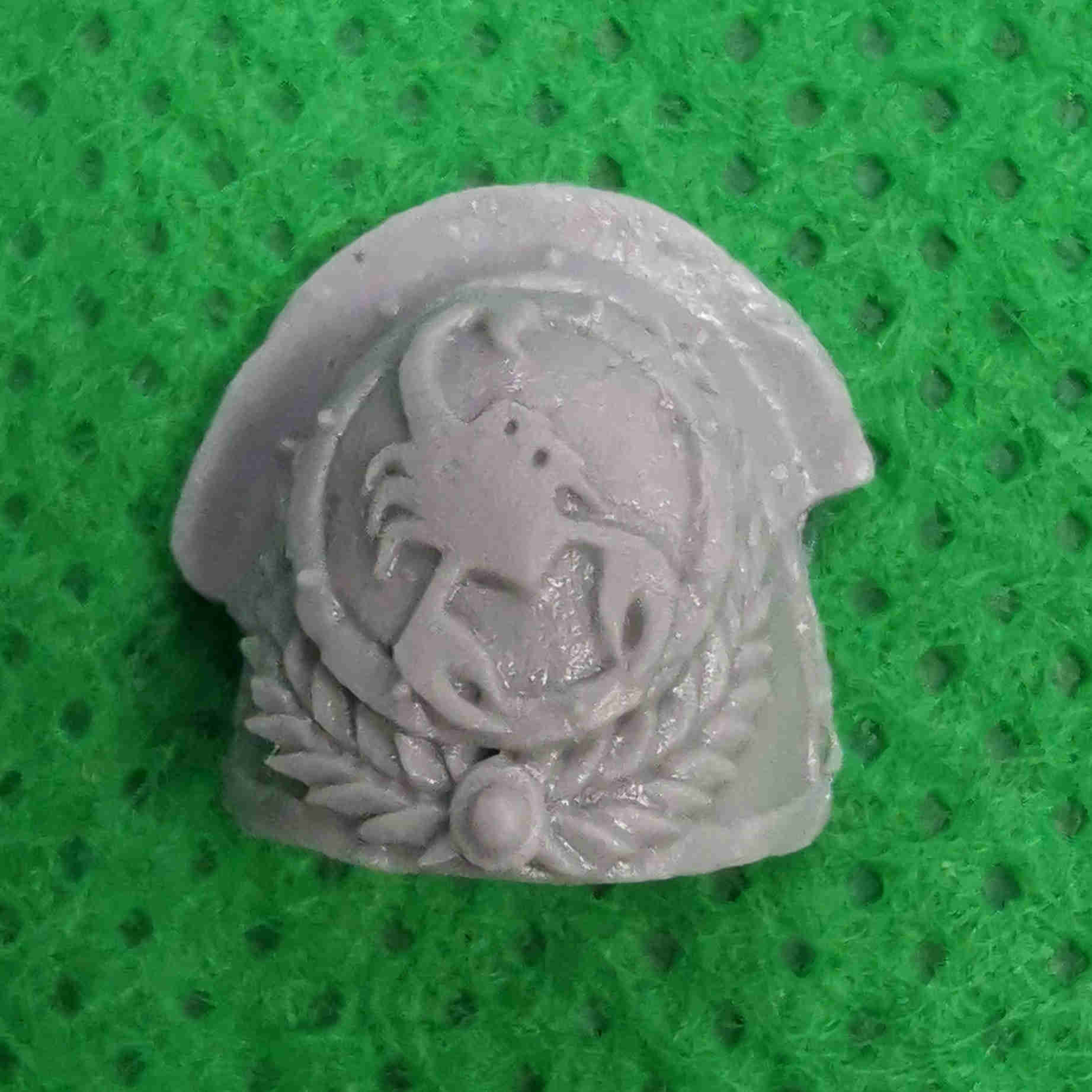 US$ 1.20 - Red Scorpions With Honour Guard Bits - Shoulder Pad - www ...
