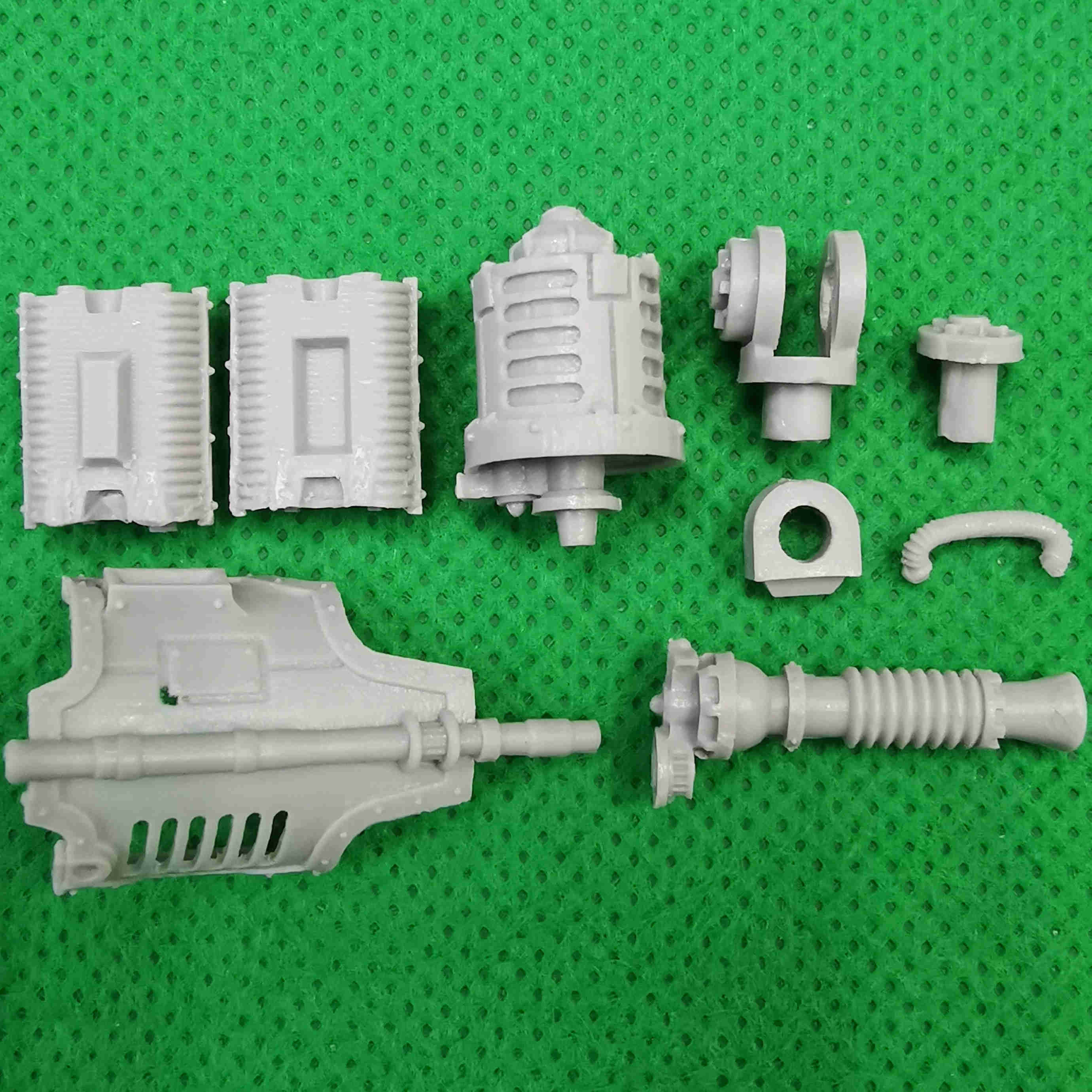 US$ 5.00 - Mechanicum Knight Moirax with Lightning Locks bits(Right ...