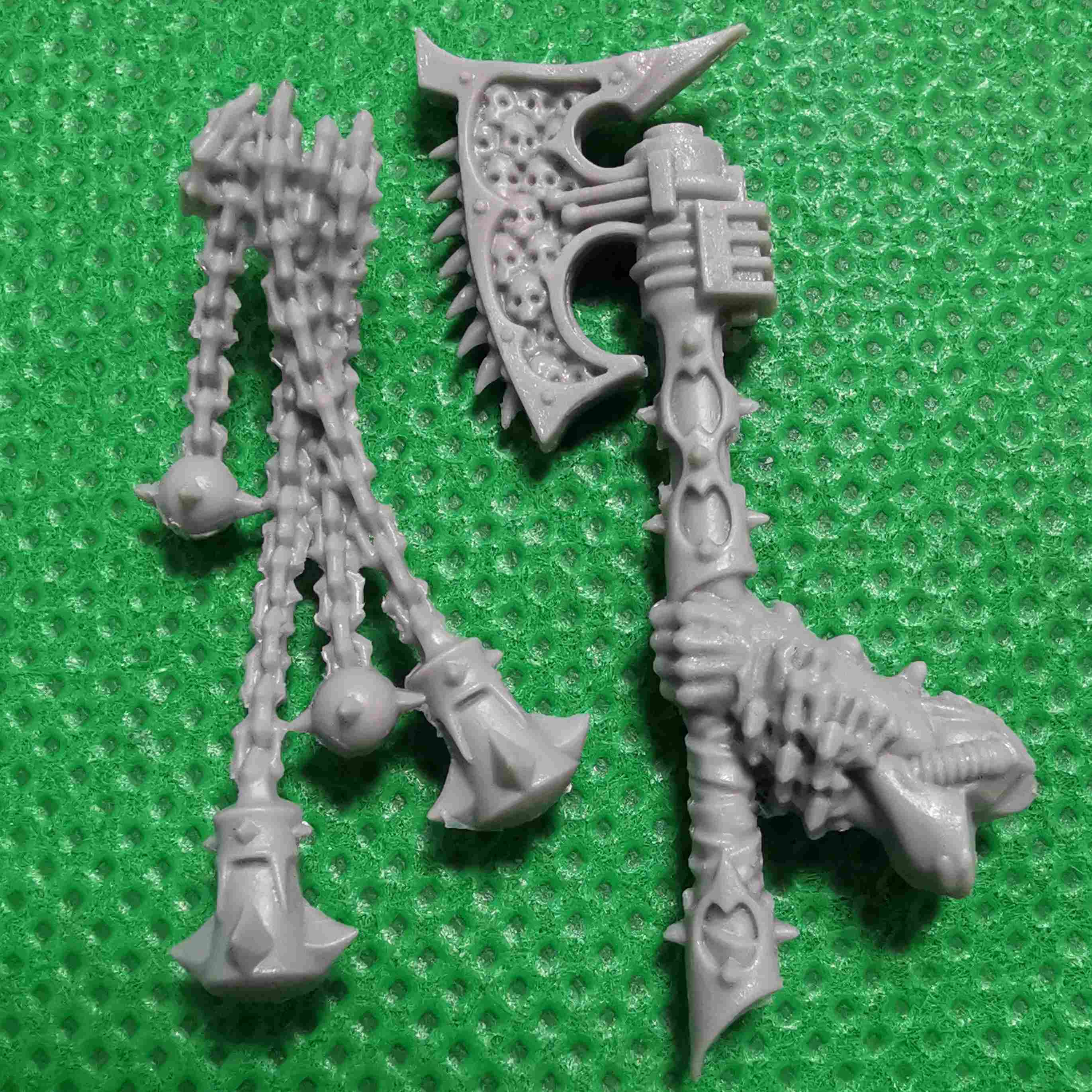 US$ 3.50 - World Eaters Khârn the Betrayer bits - www.alex-wargames1.co