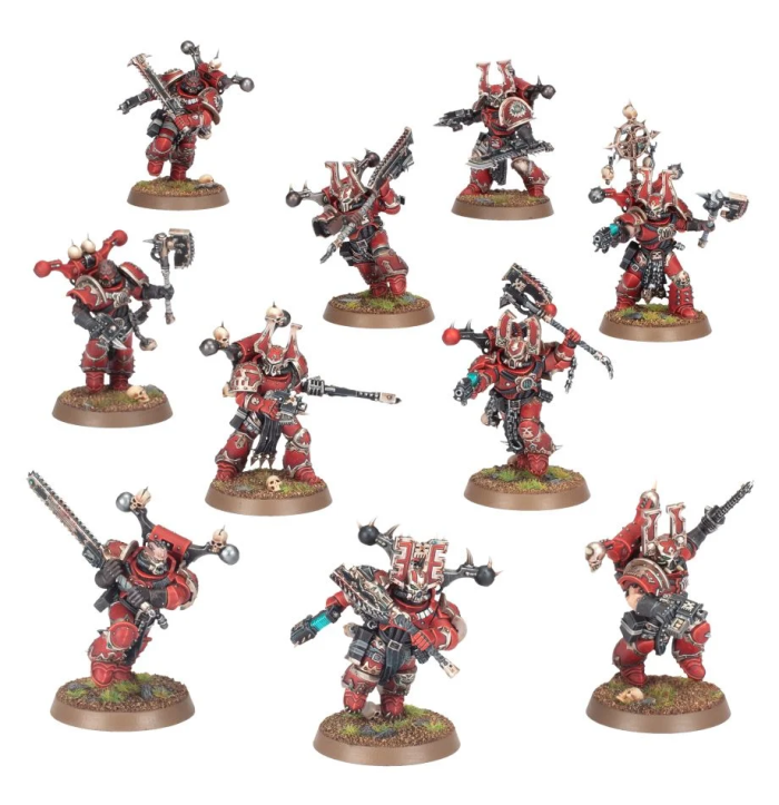 khorne berzerkers bits