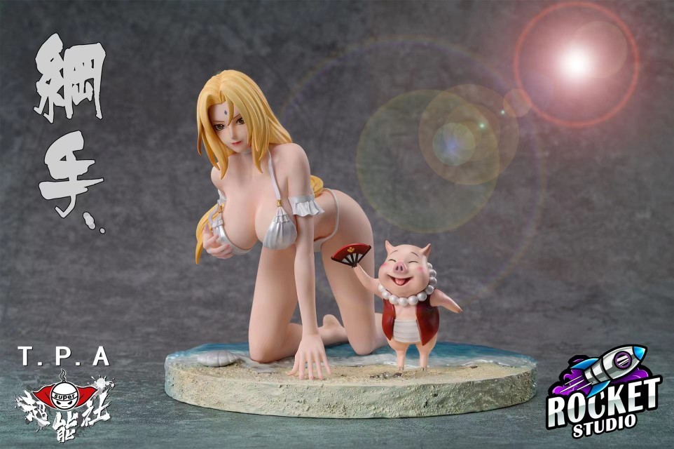 【Pre order】T.P.A Studio x Rocket Studio Naruto Swimwear-Tsunade 1:6 Resin statue