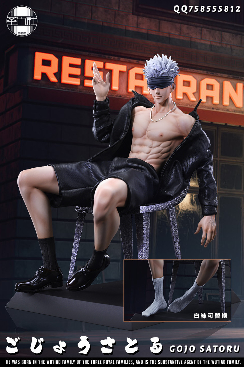 【In Stock】SGS Studio Jujutsu Kaisen Gojo Satoru R18 Resin Statue