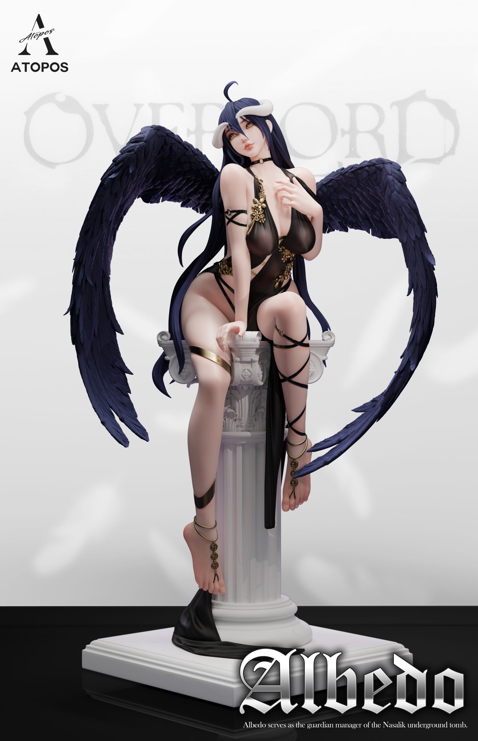 【Pre order】Atopos Studio 1/4 Overlord Albedo