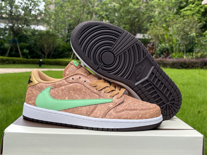 US$ 115.00 - Authentic Travis Scott x Air Jordan 1 Clot GS - www ...