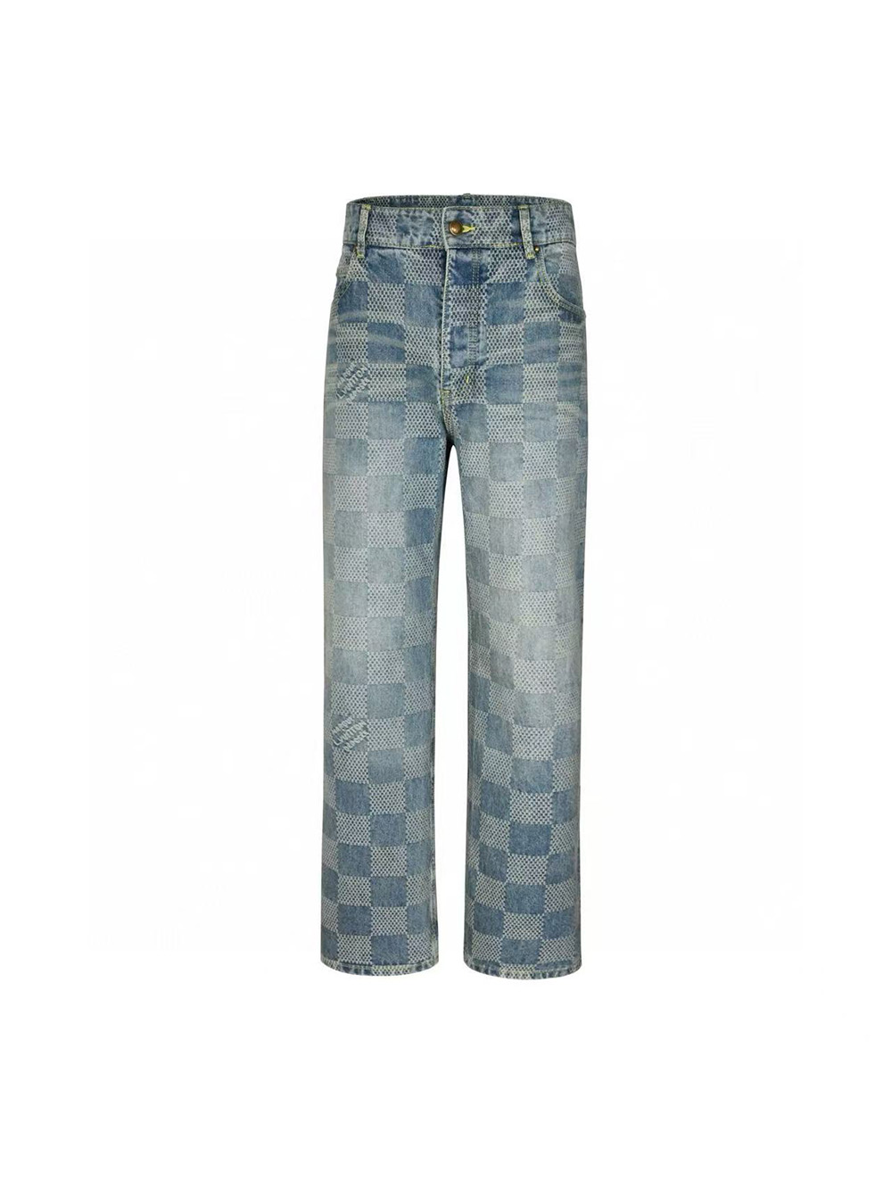 US$ 239.92 - 1:1 quality version Checkered Denim Jeans 28512659 - www ...