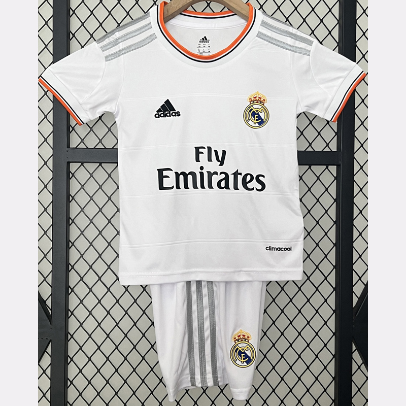 US$ 18.00 - 2013-2014 RMA Home Kids Retro Soccer Jersey - www.gmkitsc.com
