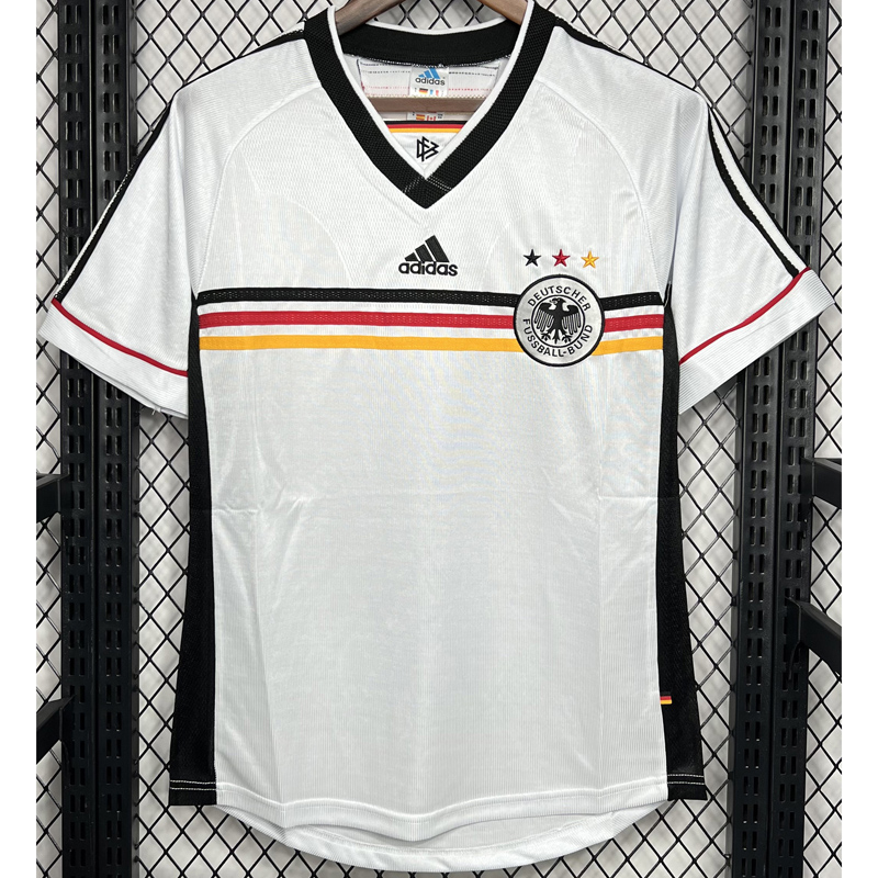 US$ 19.00 - 1998 Germany Home Retro Soccer Jersey - www.gmkitsc.com