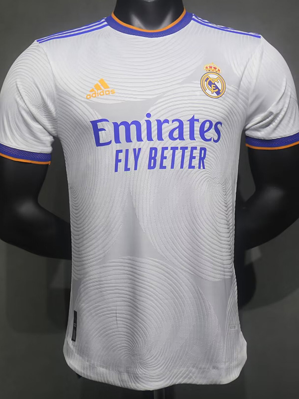 US$ 18.00 - 21-22 RMA Home Player Version Soccer Jersey - www.gmkitsc.com