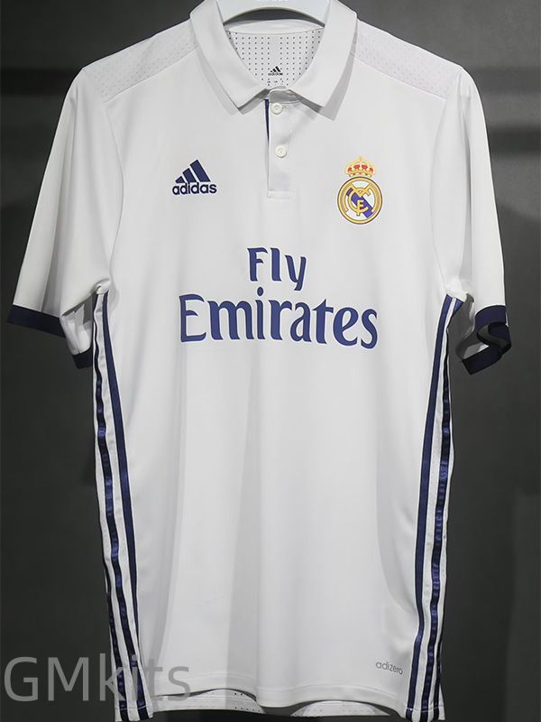 US$ 21.00 - 2016-2017 RMA Home Player Version 球员 Retro Soccer Jersey ...