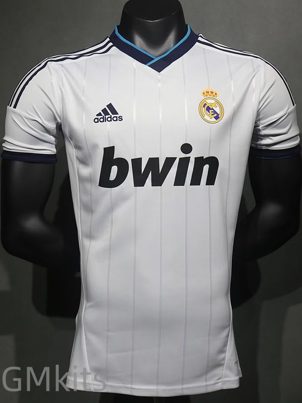 US$ 21.00 - 2012-2013 RMA Home Player Version 球员 Retro Soccer Jersey ...