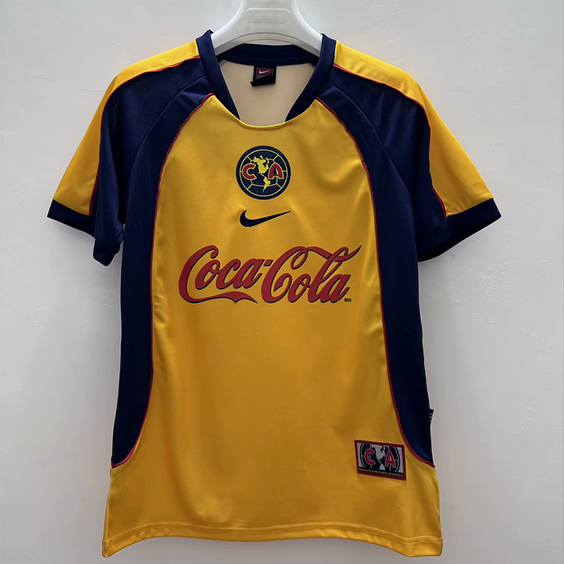 US$ 19.00 - 2001-2002 Club America Home Retro Soccer Jersey - www ...