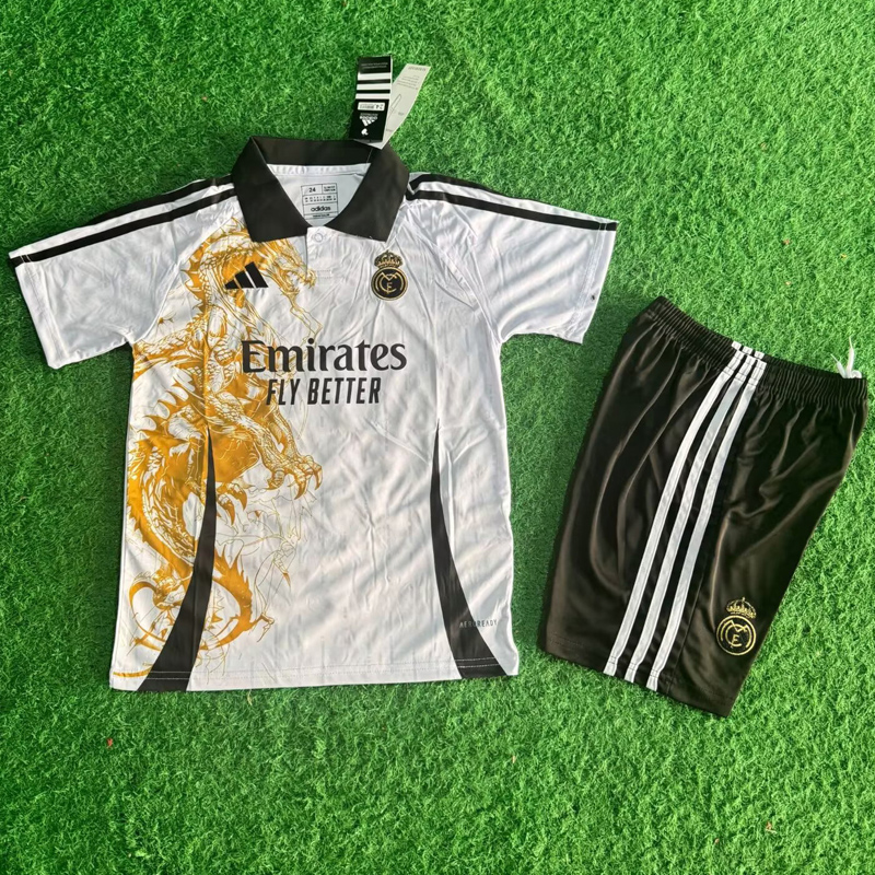 US$ 14.50 - 25-26 RMA White Blue Special Edition Kids Training #黄龙 ...