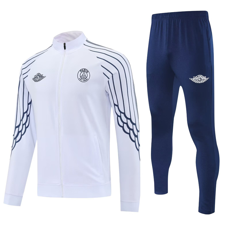 US$ 43.00 - 25-26 PSG White Jacket Tracksuit - www.gmkitsc.com