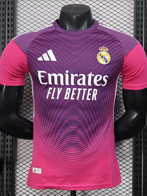 US$ 16.00 - 25-26 RMA Purple GoalKeeper Player Version Soccer Jersey ...