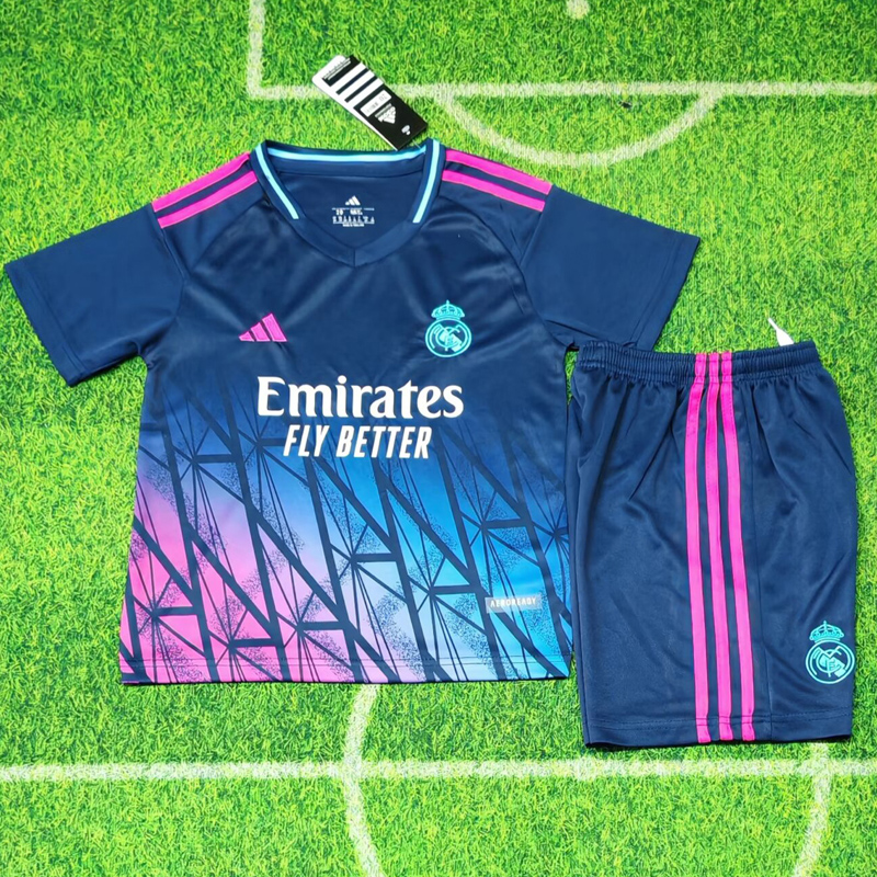 US$ 14.50 - 25-26 RMA Royal blue Concept Edition Kids Soccer Jersey ...