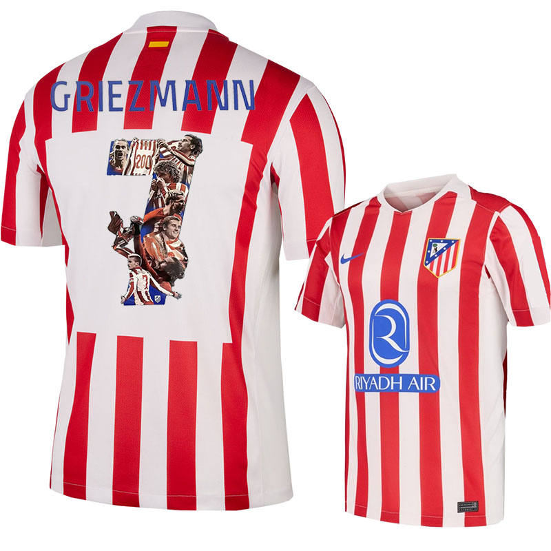 US$ 18.50 - 25-26 ATM Home GRIEZMANN #7 Print Photo Number Fans Soccer ...