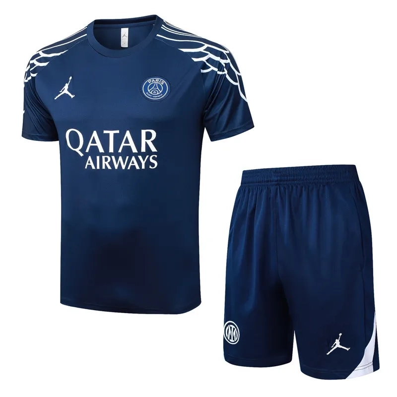 US$ 25.00 - 25-26 PSG Jordan Royal blue Training Short Suit #D25186 ...