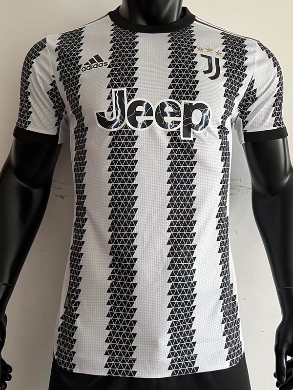 US$ 18.00 - 2022-23 JUV Home Player Version Soccer Jersey - www.grkits4.com