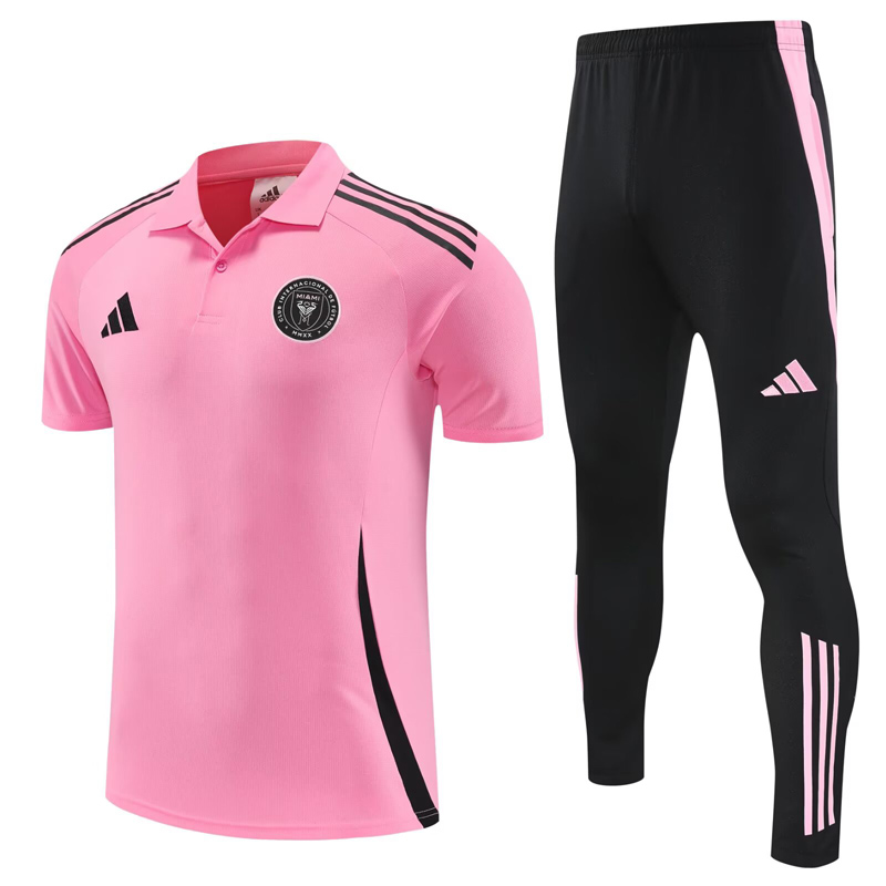 US$ 30.00 - 2025-26 Inter Miami Pink Polo Tracksuit - www.grkits5.com