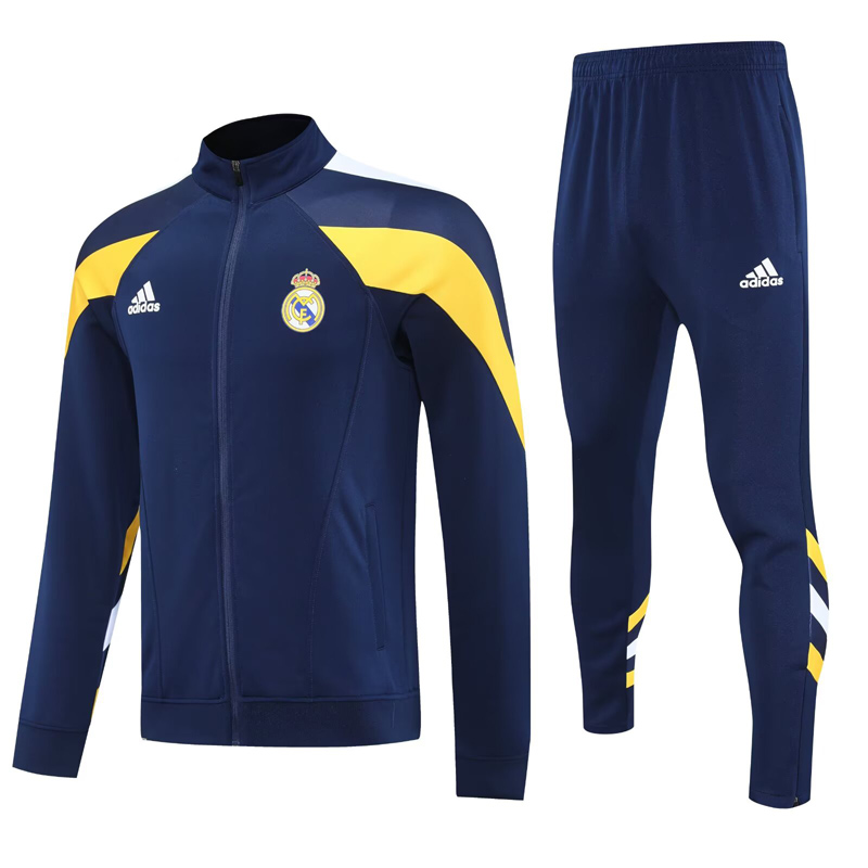 US$ 43.00 - 2025-26 RMA Royal Blue Jacket Tracksuit #F04 - www.grkits5.com