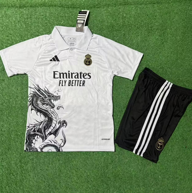 US$ 14.50 - 2025-26 RMA White Special Edition Kids Training #黑龙 - www ...