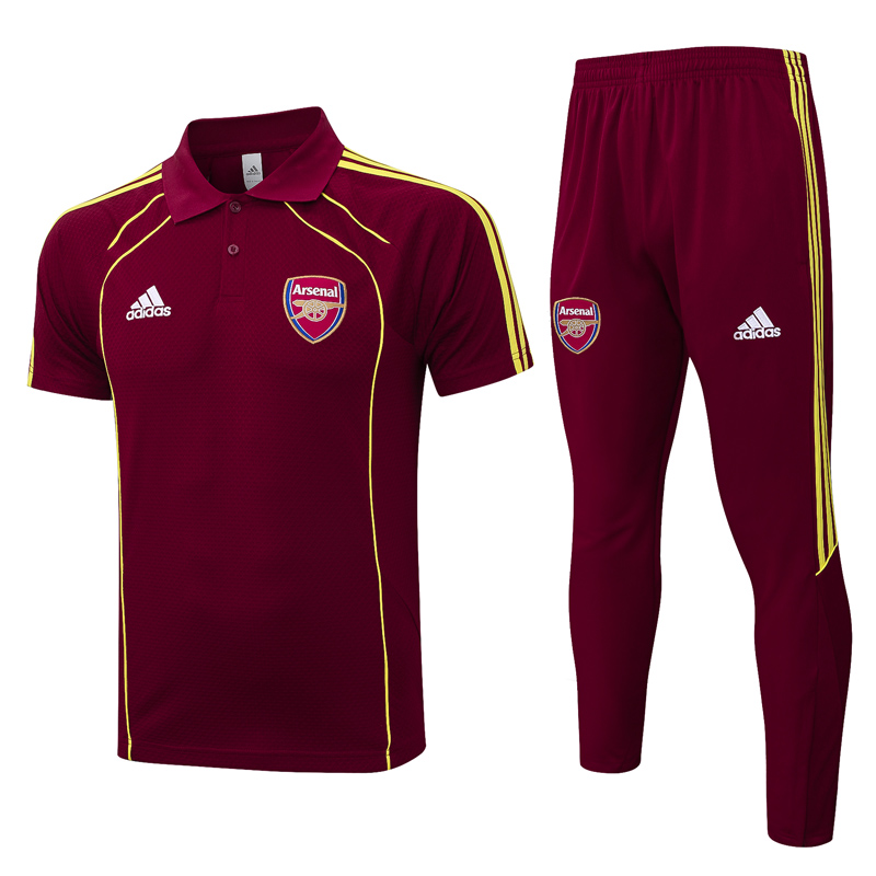 US$ 30.00 - 2025-26 ARS Jujube red Polo Tracksuit #C2558 - www.grkits4.com