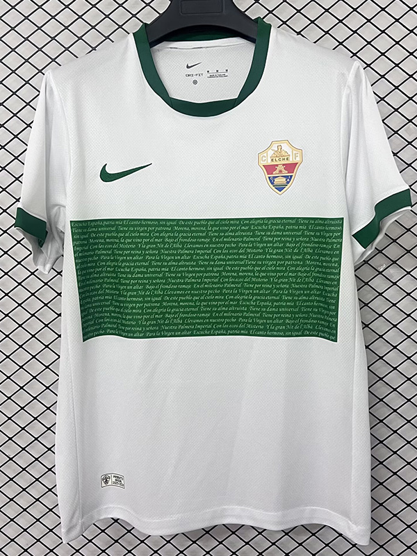 US$ 14.50 - 2025-26 Elche CF Home Fans Soccer Jersey - www.grkits5.com