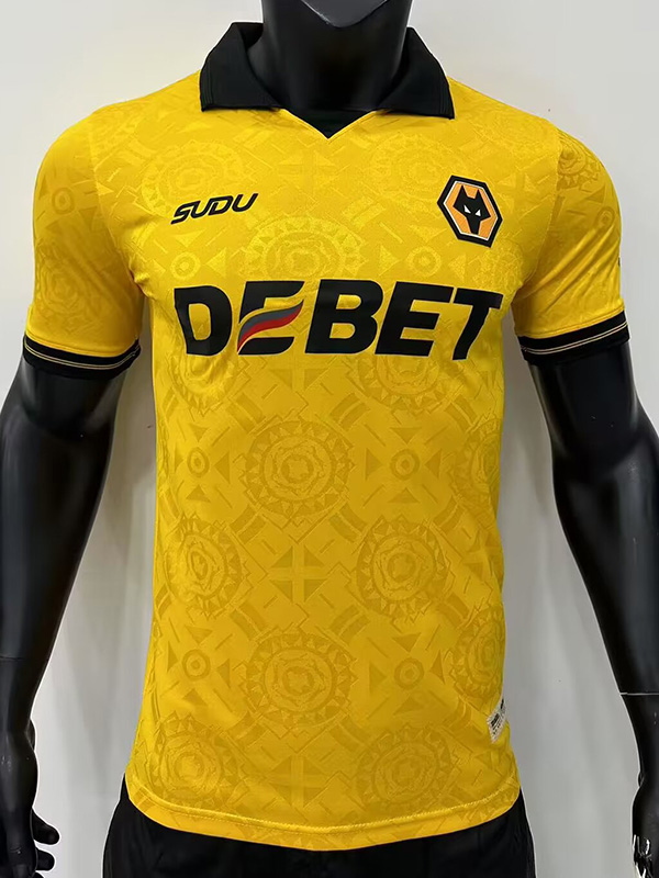US$ 18.00 - 2025-26 Wolves Home Player Version Soccer Jersey - www ...