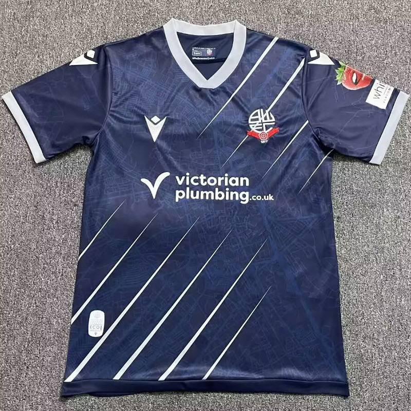 US$ 14.50 - 2025-26 Bolton Wanderers Away Fans Soccer Jersey - www ...