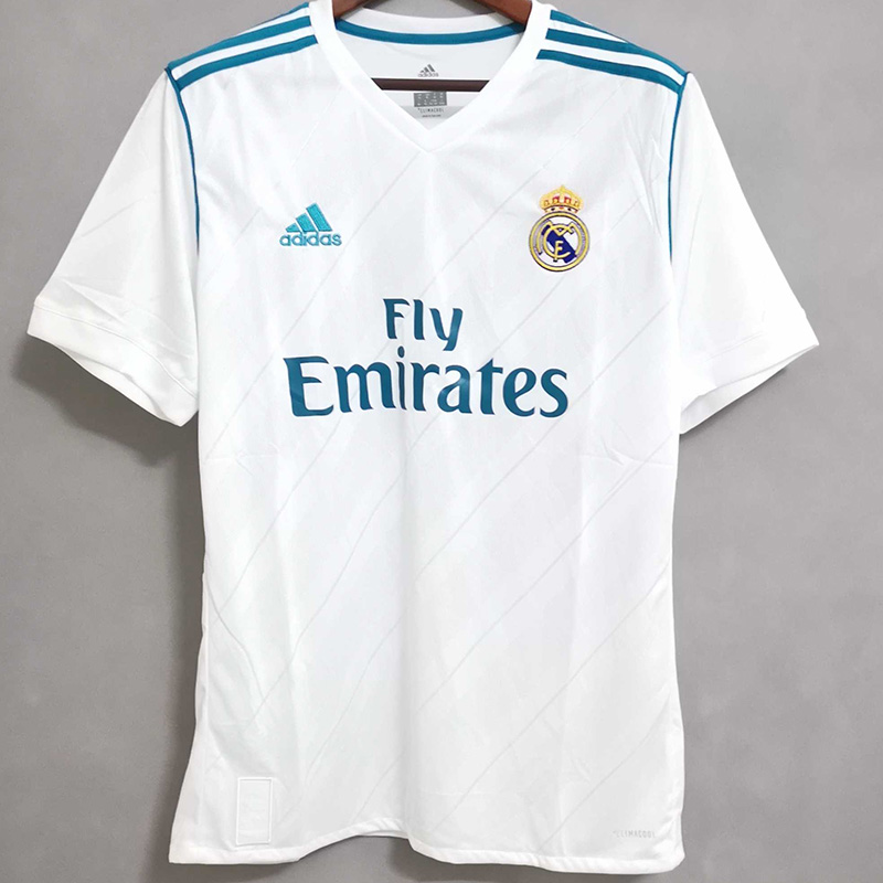 2017-2018 RMA Home Retro Soccer Jersey