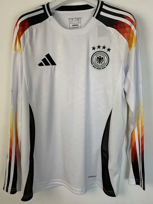 US$ 15.50 - 24-25 Germany Home Long Sleeve Soccer Jersey (长袖) - www ...